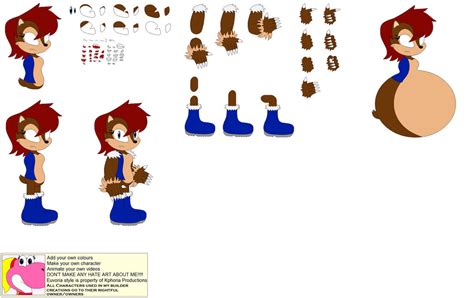 Sally The Weremunk Character Builder By Voltlightning20 On Deviantart