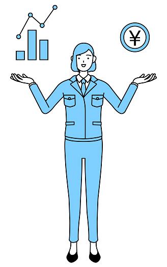 Dxing Perforwomance 및 판매 개선의 이미지를 안내하는 작업복을 입은 여성의 간단한 선 그리기 그림 개발에 대한 스톡 벡터 아트 및 기타 이미지 Istock