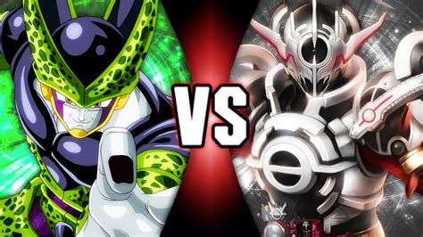 Cell Vs Kamen Rider Evol By Greenlanternspider On Deviantart