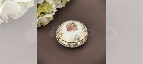 Шкатулка фарфоровая винтаж Limoges Франция купить в Москве по низкой цене с доставкой Хобби и