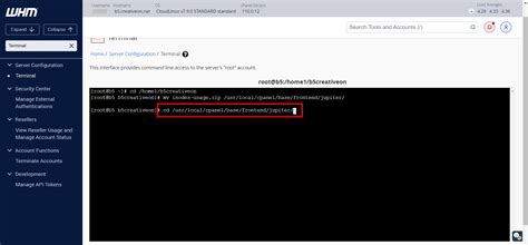 How To Create Cpanel Plugin To Show Inodes Usage Cpanel Plesk