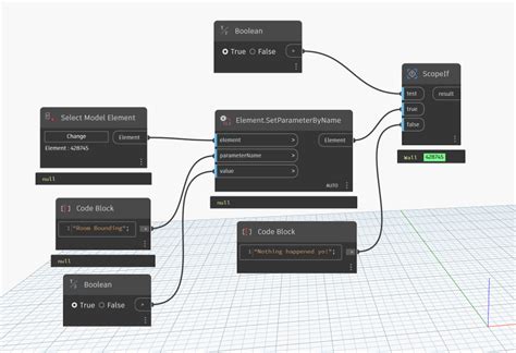 Execute A Node If Input Is True Dynamo