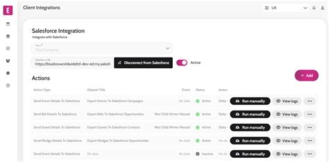 Salesforce Integration Set Up