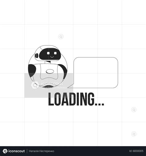 Loading Ai In Chat Animation Free Download Science And Technology Animations Iconscout