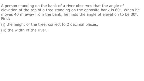 Trig Identities And Ht And Distances Ppt Pdf