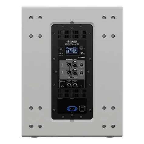 Yamaha Dxs15xlf Dw 15″ Powered Subwoofer Dante Connectivity White