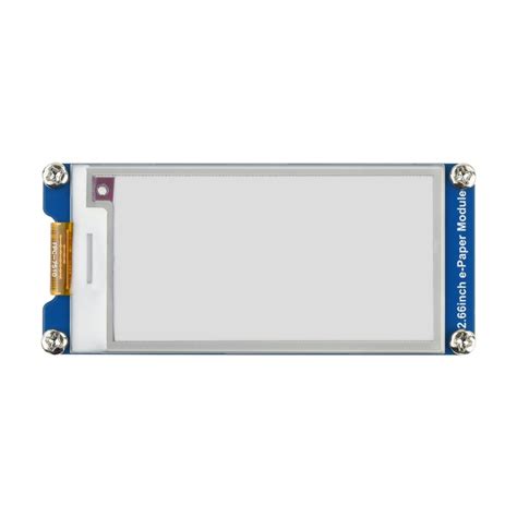 2 66inch E Paper Module B 3 Color E Paper 2 66 296x152 Display Module Kamami On Line Store