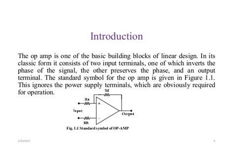 Operational Amplifier Ppt