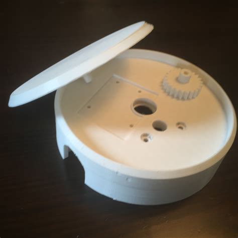 3d Printable 3d Printed Showcase Turntable Powered By Arduinoraspberry Pi By Levi Giesbrecht