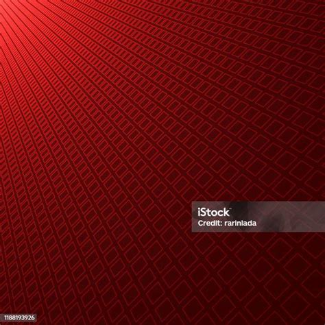 대각선 원근 사각형 패턴 텍스처와 추상적 인 빨간색 그라데이션 방사형 배경입니다 0명에 대한 스톡 벡터 아트 및 기타 이미지