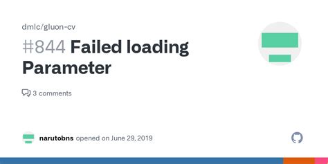 Failed Loading Parameter Issue Dmlc Gluon Cv GitHub