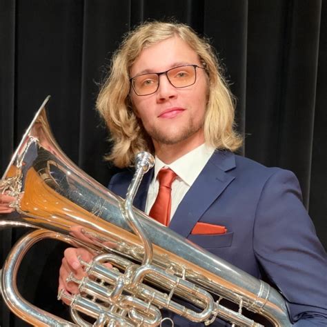 Matthew Dulas Ma Candidate In Euphonium Performance Bands The