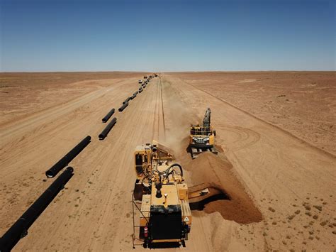 Keep Pipeline Replacement Project Aligned Australian Earthmoving