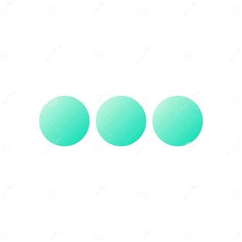 More Options Button Pixel Perfect Flat Gradient Two Color Ui Icon Stock