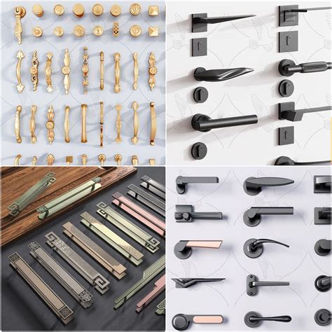 6595 Free Sketchup Door Handle Models Download