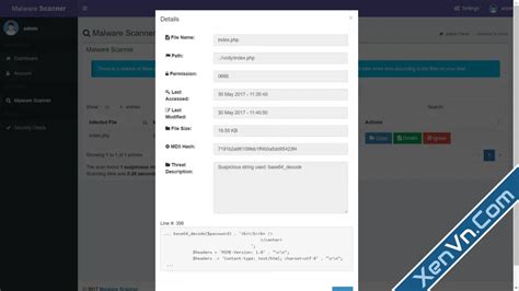 Malware Scanner Malicious Code Detector 1 9 Xenvn Com