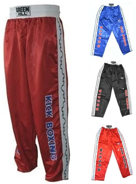 Купить Грин Хилл Кикбоксинг Штаны Green Hill Kickboxing Pants Barb KBT ...