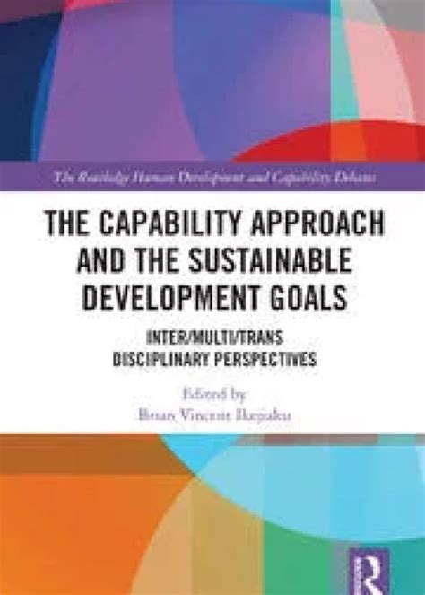 The Capability Approach And The Sustainable Development Goals