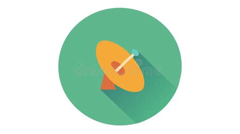 Satellite Dish Icon Vector Graphic Essential For Communication Data Network Vector Design