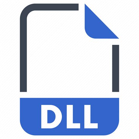 Dll Document Extension File Format Icon Download On Iconfinder