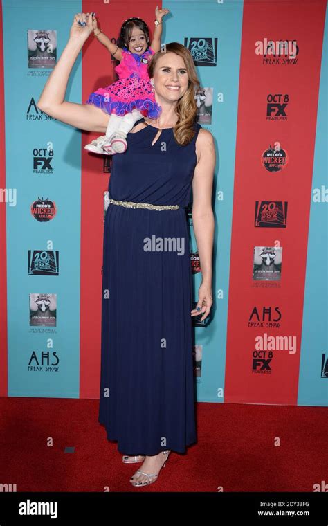 Jyoti Amge And Eve Attend Fx American Horror Story Freak Show Premiere