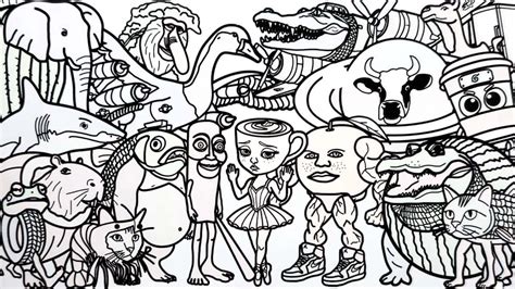 Tung Tung Tung Sahur Italian Brainrot Da Colorare Scarica Stampa O