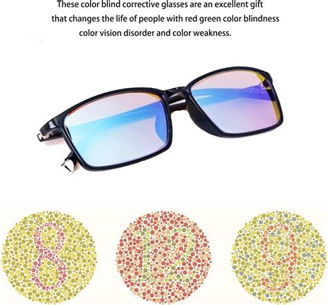 Color Blind Glasses Glasses Suitable For Indoor And Outdoor Use