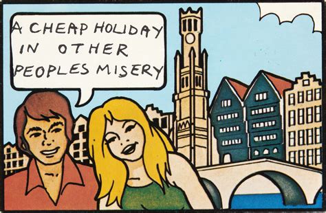 Jamie Reid Holidays In The Sun Postcard The Sex Pistols The