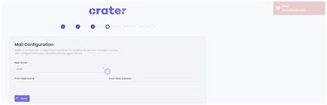 Unable To Complete Setup · Issue 412 · Crater Invoice Inccrater · Github