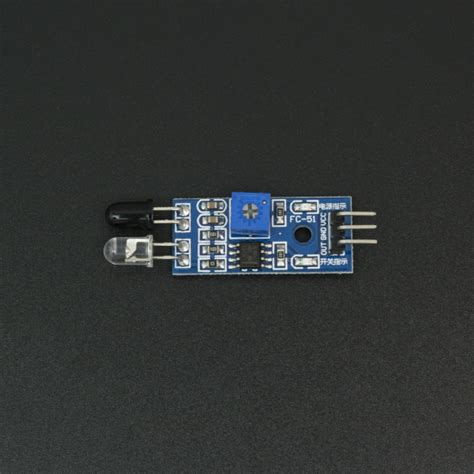 módulo sensor infrarrojo evasor de obstáculos fc 51 vistronica sas