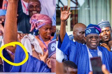 Man Is Sick Concerns As Netizens Spot Picc Line On Tinubus Arm