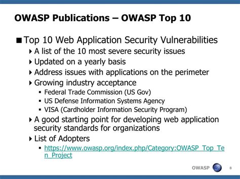 PPT OWASP An Introduction PowerPoint Presentation Free Download ID