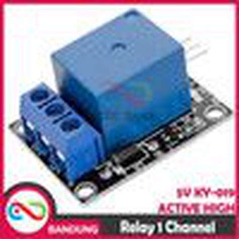 MODULE RELAY 5V 1 CHANNEL 5V KY 019 ACTIVE HIGH TRIGER RELAY 1 CHANNEL