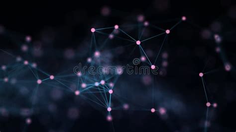 Abstract Motion Background Shining Light Stars Particles Rays Seamless Looping Animation