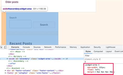 How To Fix The Sidebar Below Content Error In Wordpress