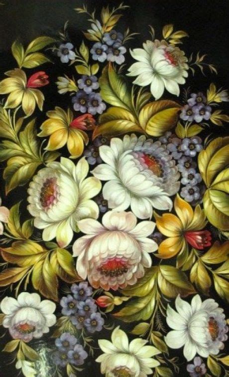 Эта удивительная, завораживающая роспись... | Цветочное искусство ...