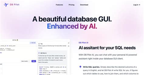 Db Pilot A Beautiful Database Gui Enhanced By Ai Rcodegen