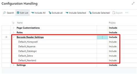 Barcode Setup Cosmo Mobile Solution