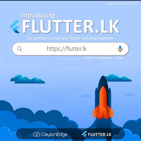Ceylon Edge 🚀 Exciting News Join Flutterlk By Ceylon