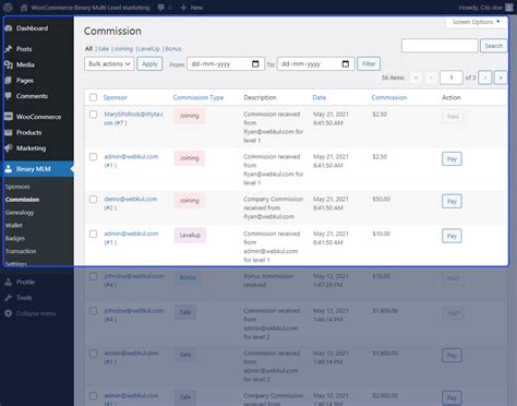 Woocommerce Binary Multi Level Marketing Mlm Referral Sponsor Plugin Webkul