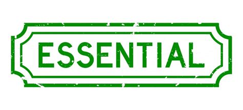 그런지 그린 필수 단어 고무 비즈니스 씰 스탬프 에 화이트 배경 개념에 대한 스톡 벡터 아트 및 기타 이미지 개념 개념과 주제 고무 Istock