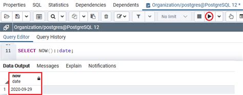 PostgreSQL Date Tpoint Tech