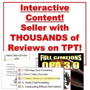 MLA Formatting And Citations PowerPoint Google Slides By PowerPoint Guru