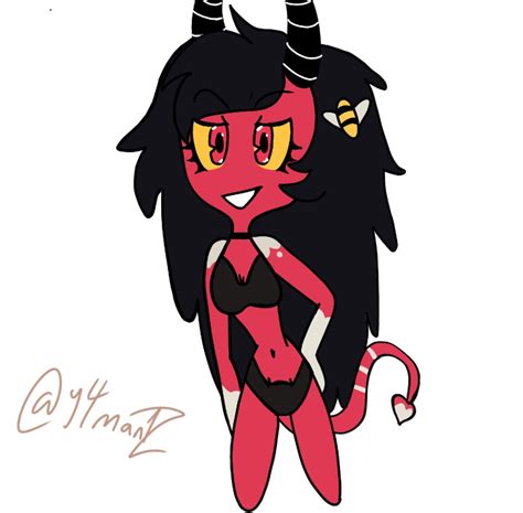 Rule 34 Bikini Bikini Bottom Bikini Top Calis Calis Helluva Boss Calisdraws Demon Girl Demon