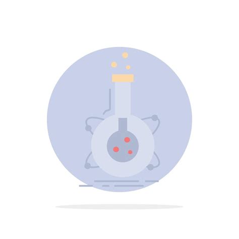 Research Laboratory Flask Tube Development Flat Color Icon Vector 13514653 Vector Art At Vecteezy