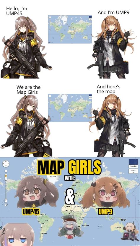 The Map Girls Rgirlsfrontline