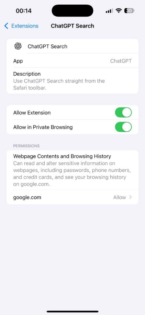How To Set Chatgpt As Default Search Engine On Iphones Safari Browser