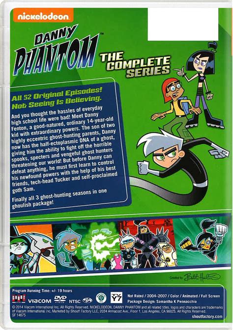 Danny Phantom The Complete Series Dvd Gruv Canada