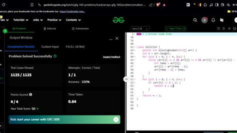 100daysofdsa Dsa Codingchallenge Geeksforgeeks Problemsolving