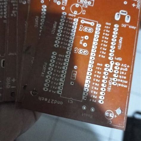Jual Pcb Sismin Atmega16 Atmega32 Atmega8535 Komponen Tanpa Ic